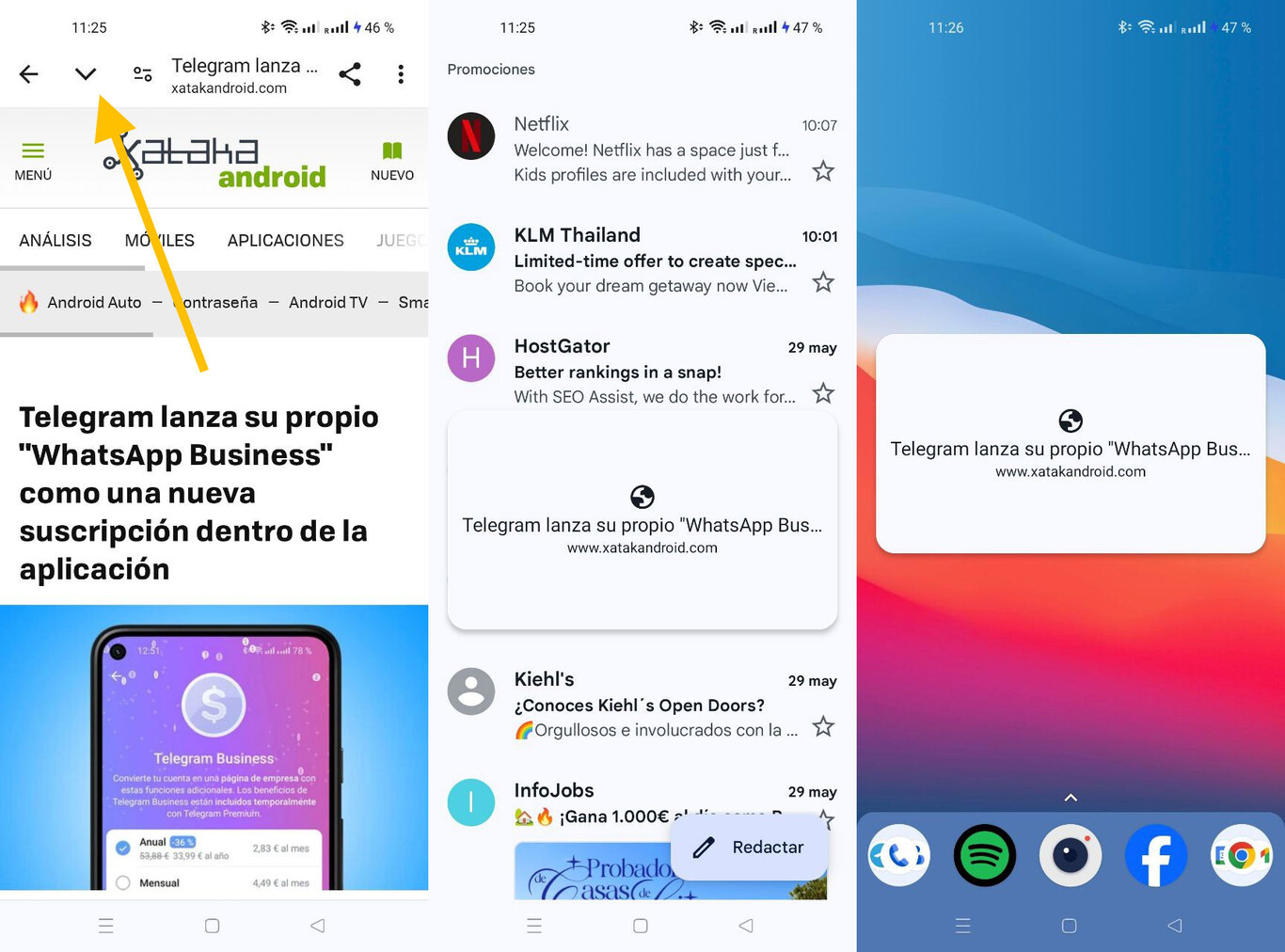 Las Chrome Custom Tabs son más útiles que nunca al soportar el modo de ventana flotante de Android