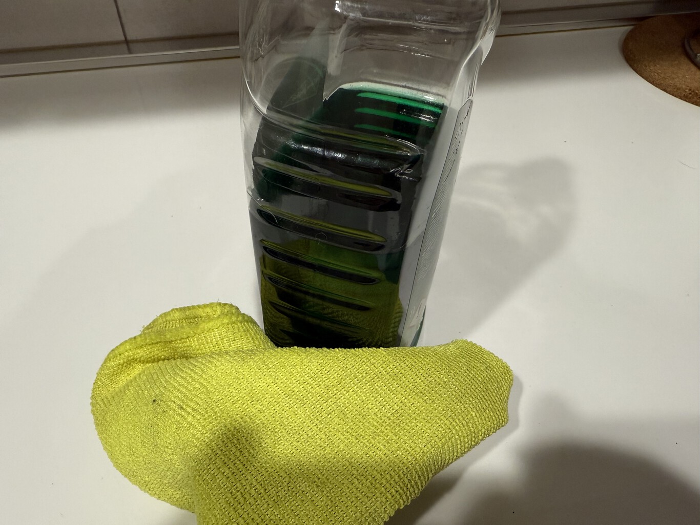 La cocina tenía una fea capa de grasa. Desde que me enseñaron este ...