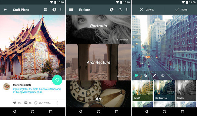 Seene para Android, captura y comparte fotos en 3D con efecto de ...