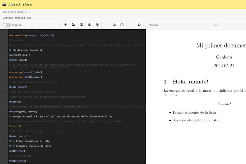 Así puedes crear tu primer documento usando LaTeX, el lenguaje de ...