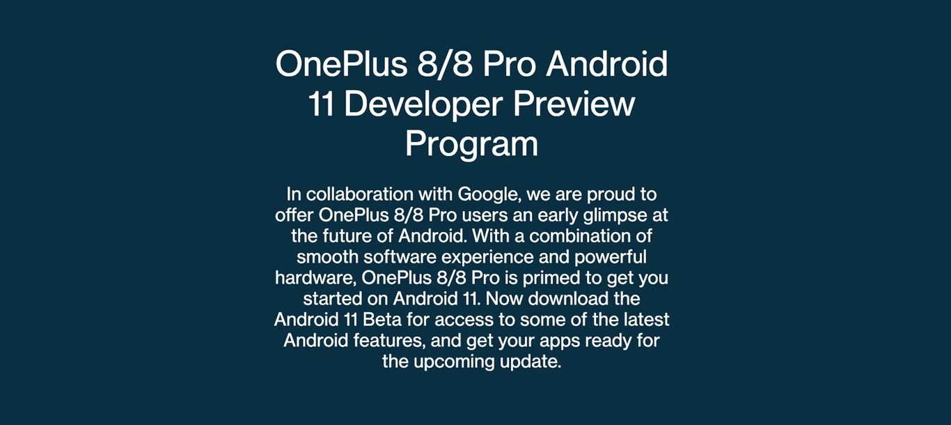 Ya puedes descargar Android 11 beta en tu OnePlus 8 o OnePlus 8 Pro