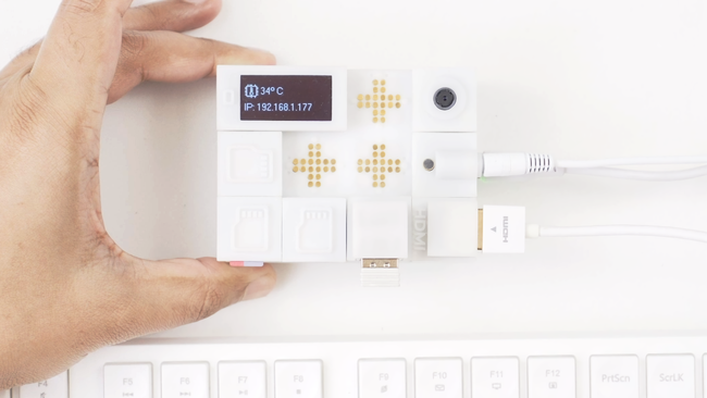 Pockit es un mini ordenador modular que permite crear casi cualquier ...