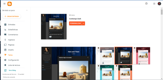 Cómo crear un blog personal o para difusión de contenido en Blogger de ...