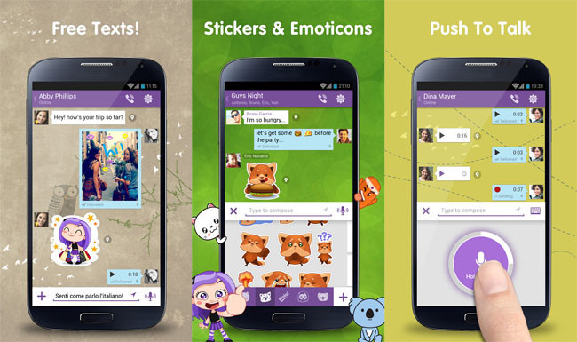 Viber 4.0 para Android, ahora con soporte para tablets, pulsa y habla ...