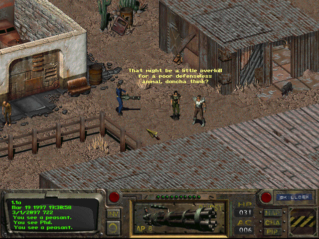 "Nos salvó de cancelar el juego", el Fallout original acertó desechando ...