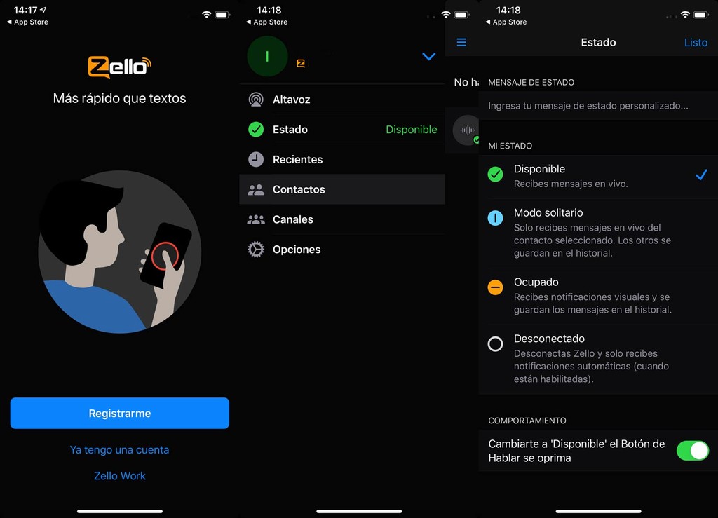 Así es Zello, la app para hablar con tu móvil como un walkie talkie que ...
