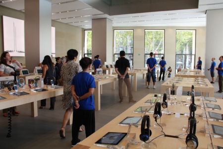 Así es la Apple Store del paseo de Gracia, la tienda de Apple más ...