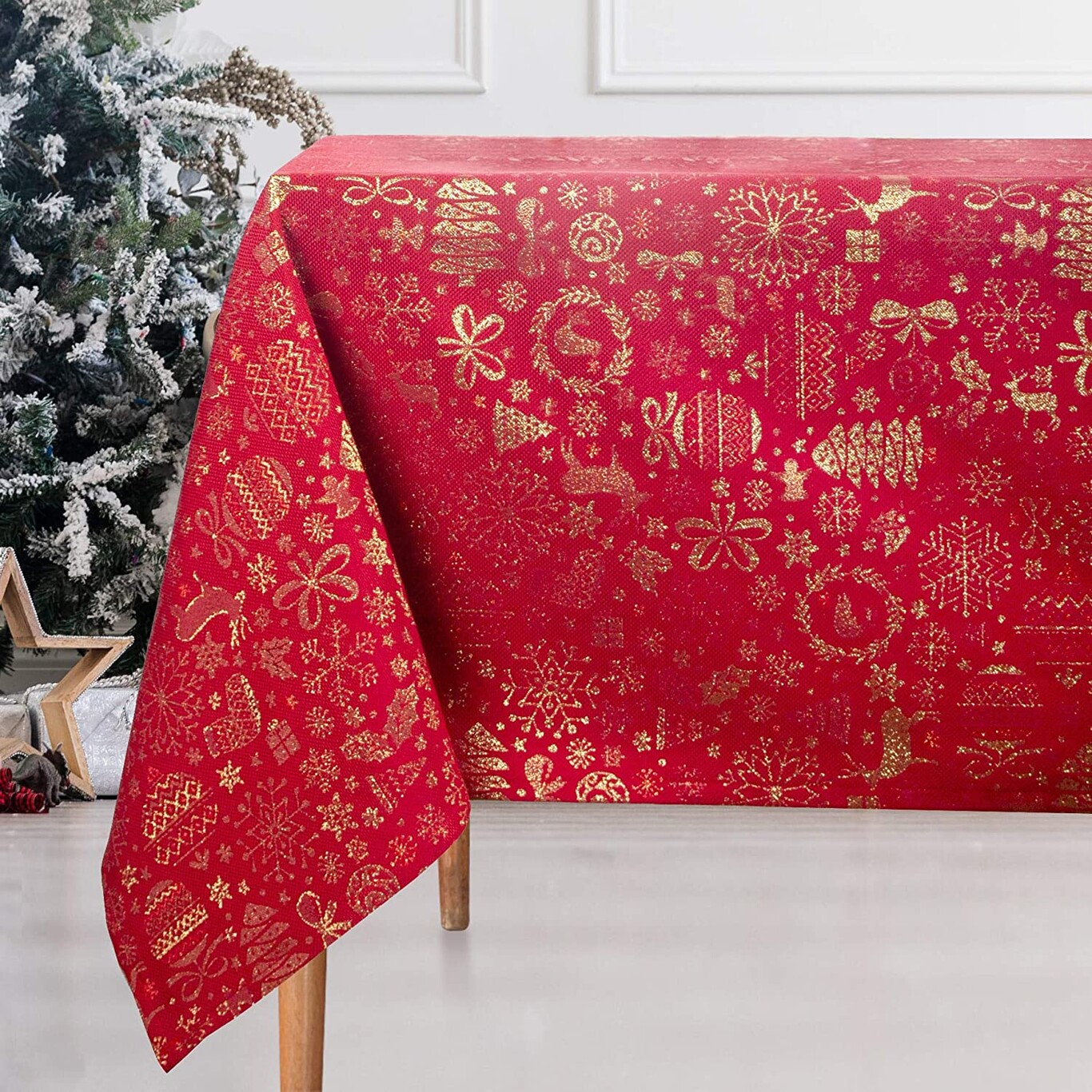 27 manteles de Navidad que puedes comprar ya para sorprender a tus ...