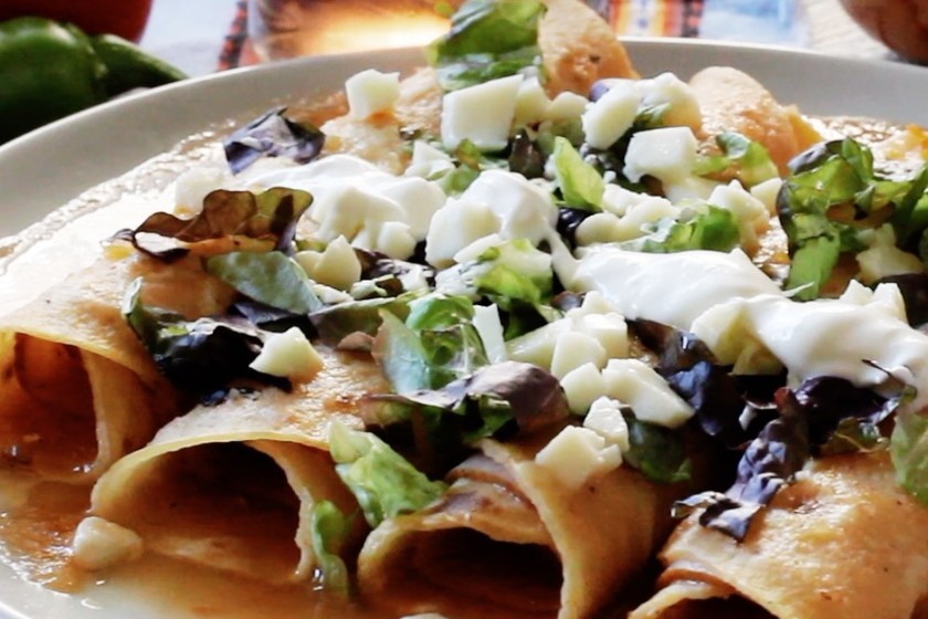 Entomatadas de jamón. Receta en video