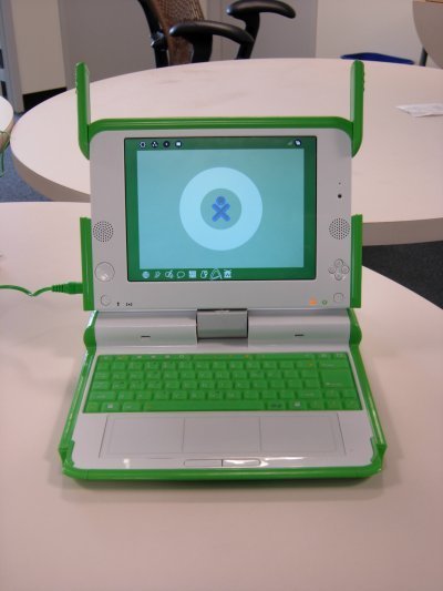 Imágenes del OLPC, de verdad