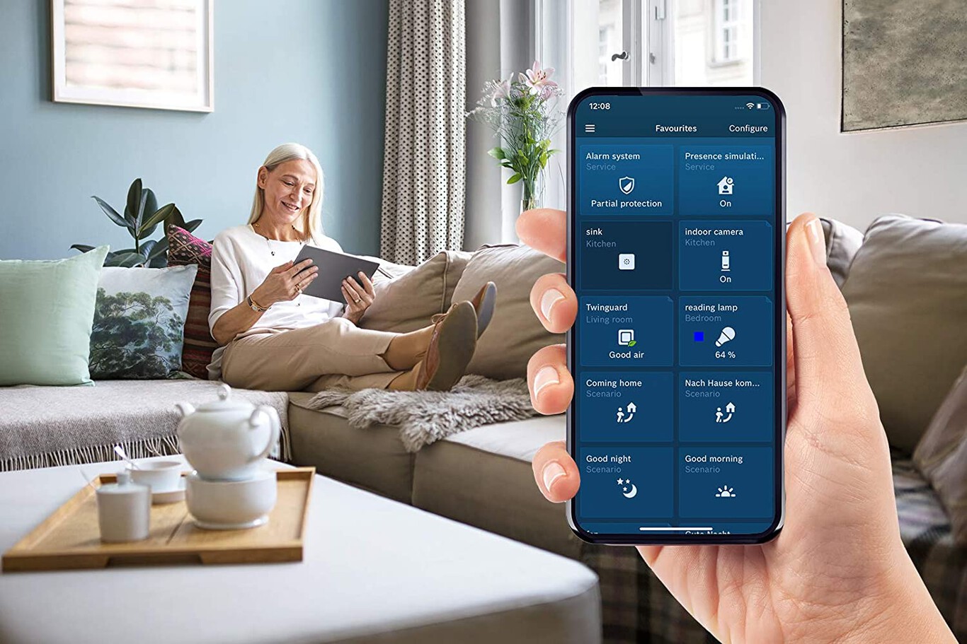 Bosch actualiza su app y su Hub y ahora se puede usar el pulsador para ...