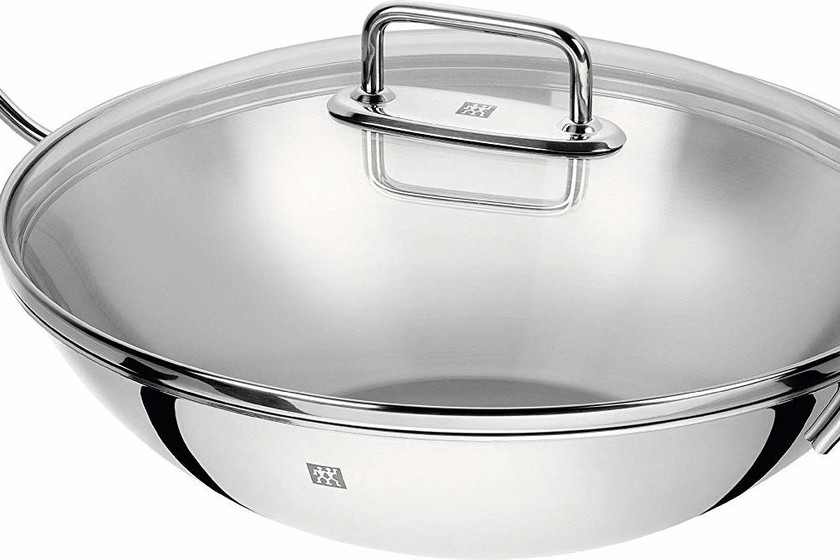 Oferta del día en el wok de acero inoxidable Zwilling Wok Plus de 32 ...
