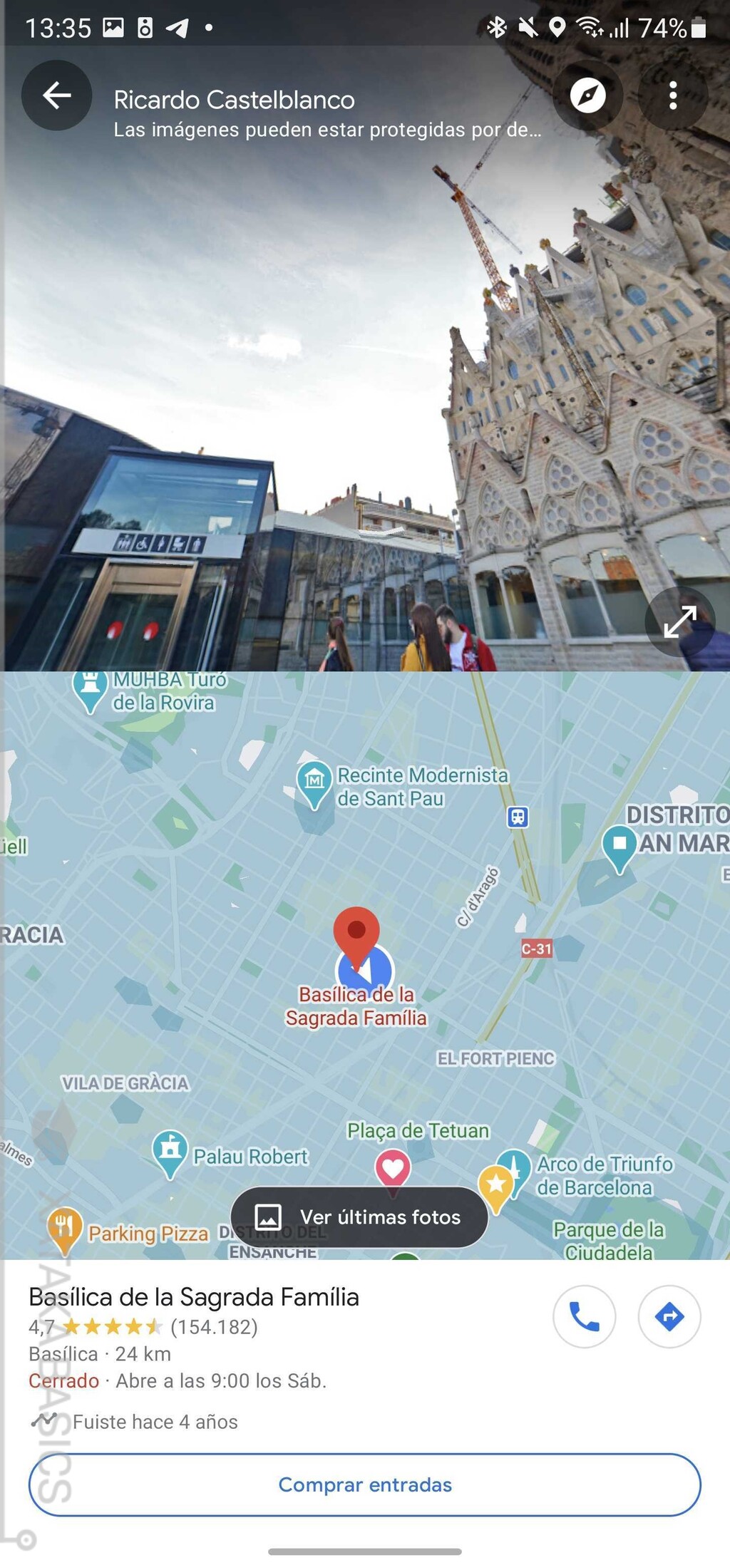 Cómo usar la pantalla partida en Google Maps para ver Street View y el ...