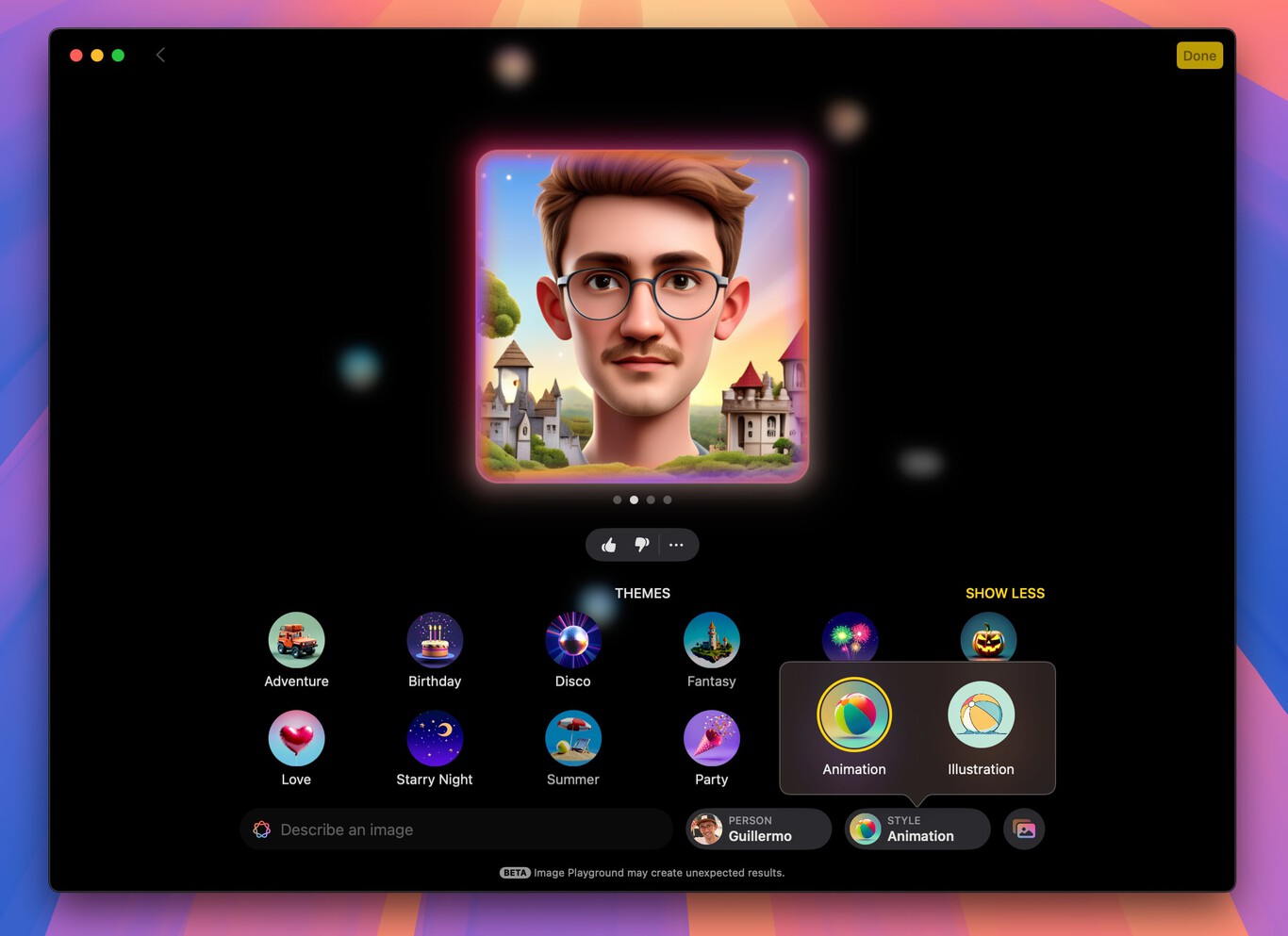Image Playground: qué es y para qué sirve la nueva app de Apple con la que puedes crear todo ...