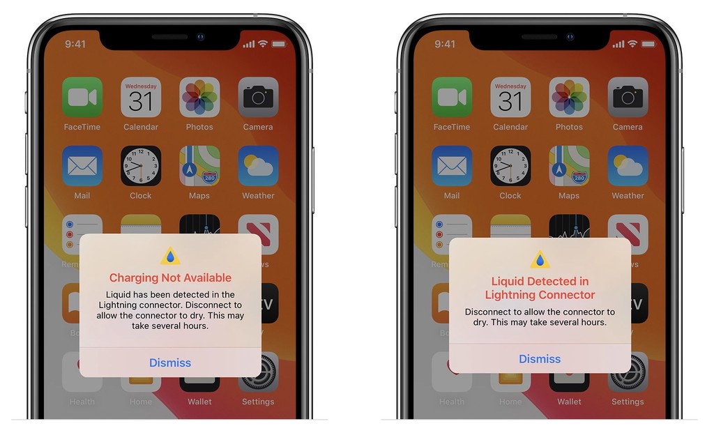 Alerta de detección de líquidos en el iPhone: qué es y qué puedes hacer ...