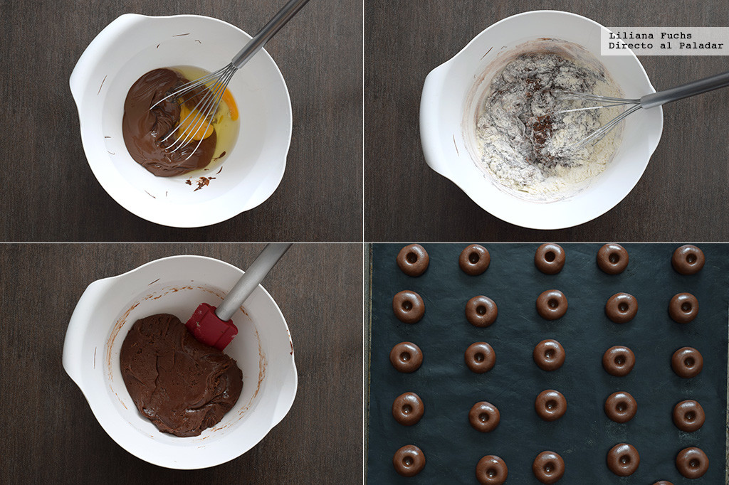 Nutellotti o galletas de Nutella. Receta de postre fácil y sencilla