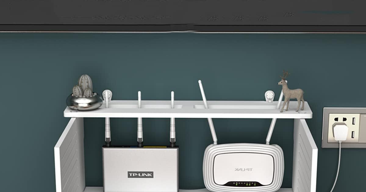 Cómo "esconder" un router en casa de la forma más decorativa, para que ...