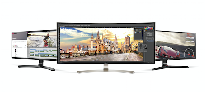 LG tiene el monitor curvo ultra-wide más grande del mundo y uno con ...