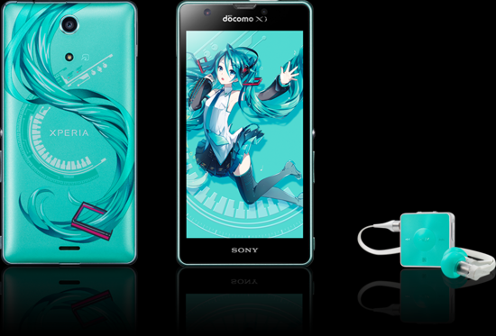 Miku Hatsune tendrá su propio teléfono de edición limitada