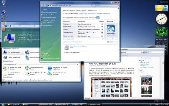 No, Windows Vista no es el peor sistema operativo de la historia de ...