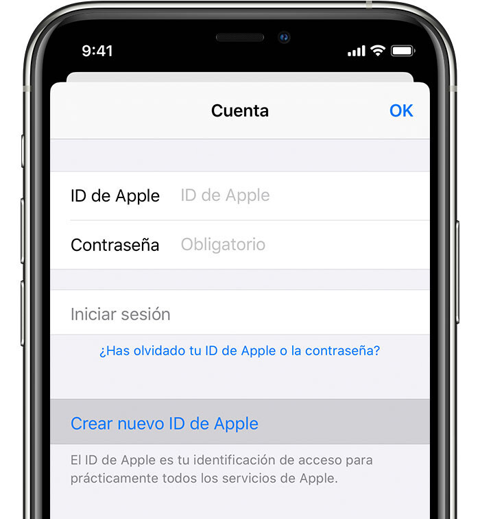 Cómo crear una cuenta en iCloud desde cualquier dispositivo