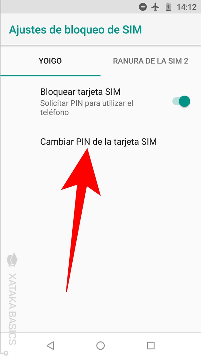 Cómo cambiar el PIN de la SIM de tu móvil