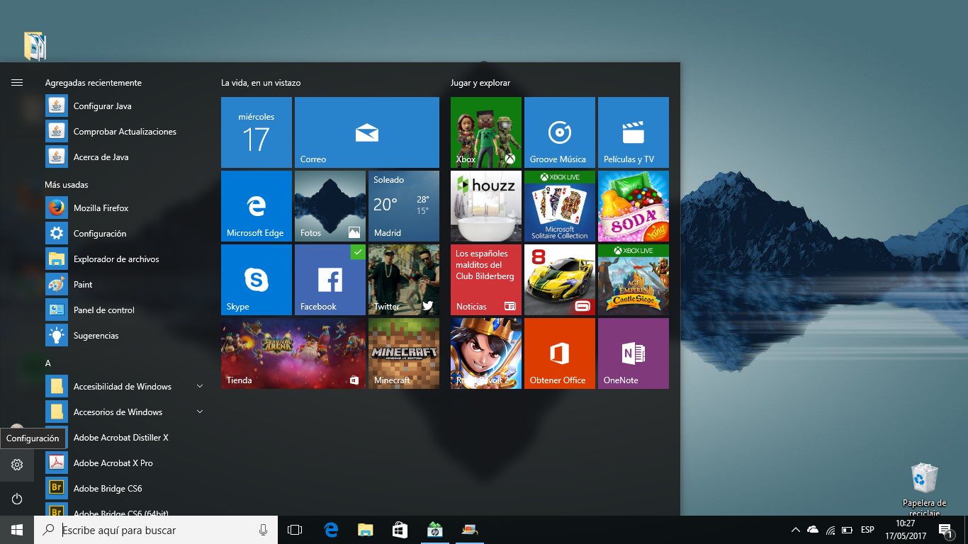 Una forma de personalizar tu equipo es cambiar las imágenes de inicio ...