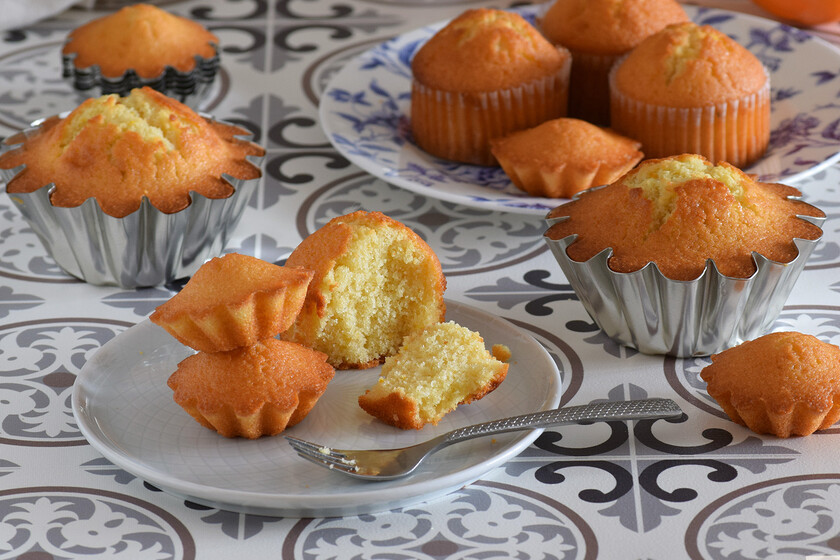 Receta de queques de limón y naranja, el tierno bocado portugués para ...