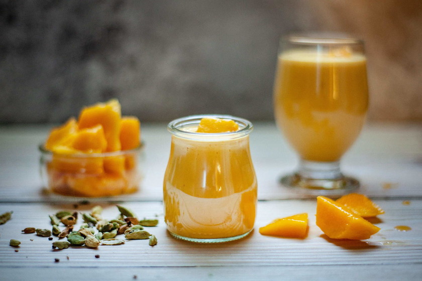receta fácil de licuado de plátano y mango desayunos fáciles y rápidos