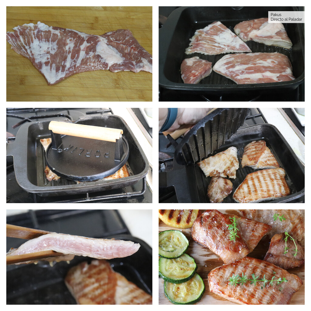 Receta de secreto de cerdo a la plancha con trucos para que quede ...
