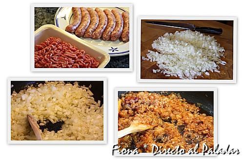 Pastel de carne Meatloaf. Receta