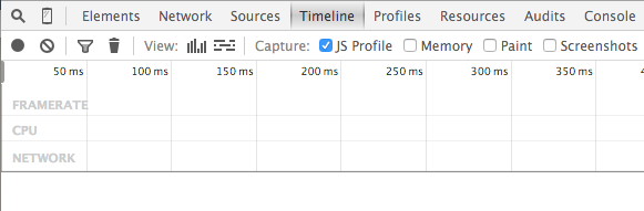 JavaScript Profiling y Chrome Timeline