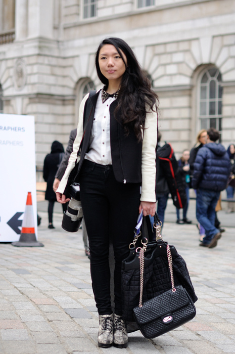 El street style moderno de la Semana de la Moda de Londres por Alberto ...