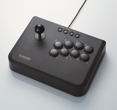 Elecom JC-AS01BK, como los joystick de los arcades