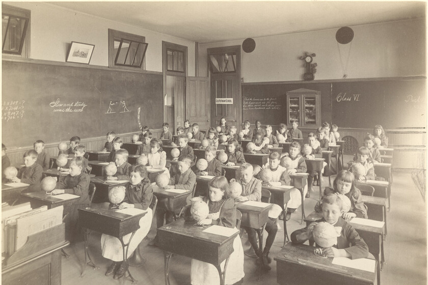 Así eran los días de cole de los niños hace muchos años: 21 fotos ...