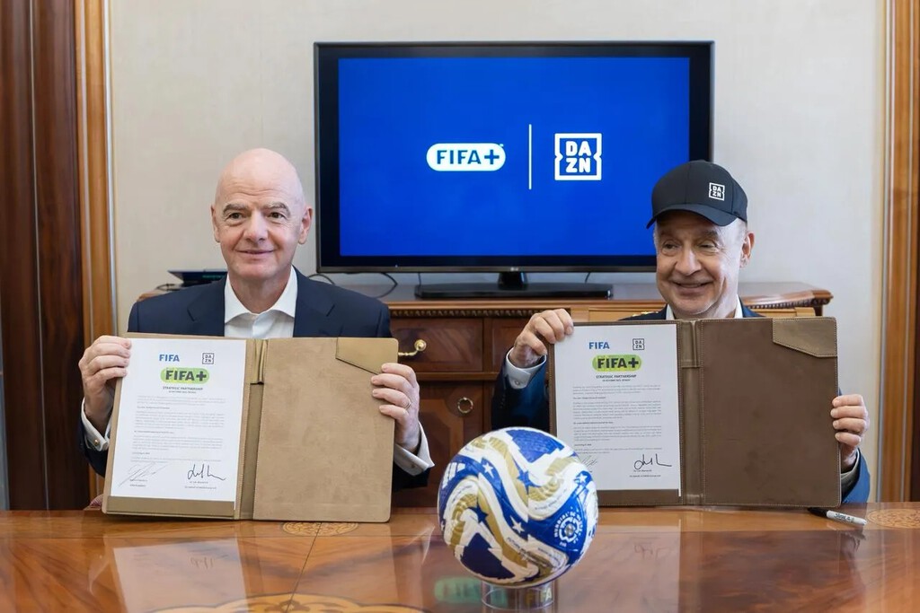 DAZN ofrecerá gratis la plataforma FIFA+ con cientos de partidos justo ...