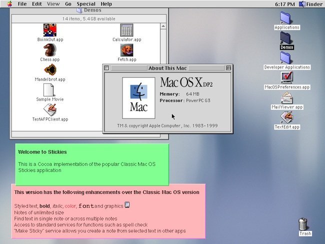 Las versiones preliminares, Kodiak y Mac OS X 10.0 "Cheetah" [Especial ...