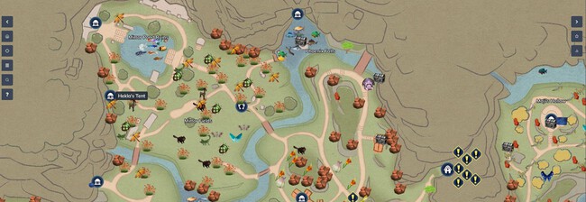 Palia, mapa interactivo con todas las localizaciones, tesoros y ...