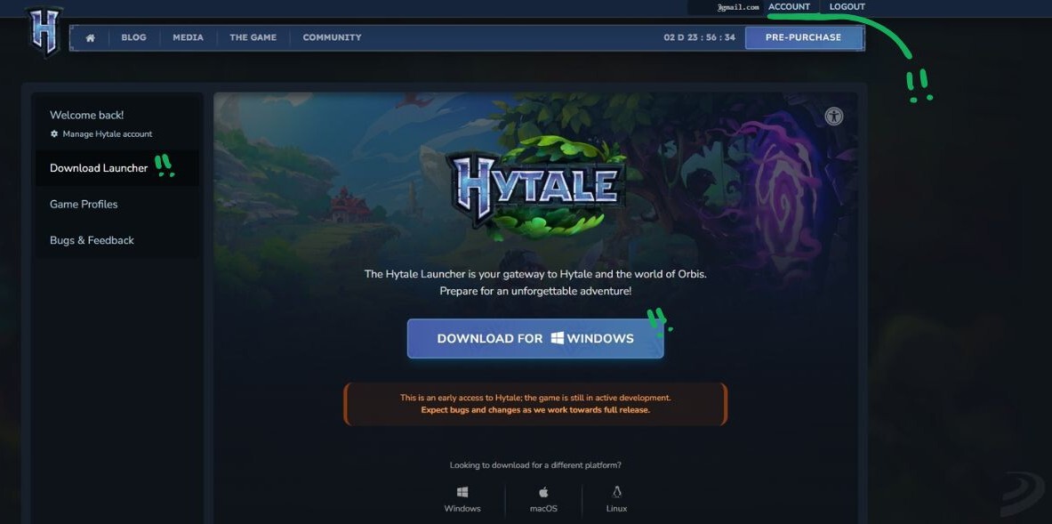 Cómo descargar e instalar Hytale en PC (Windows, Mac y Linux) - Hytale - 3DJuegos