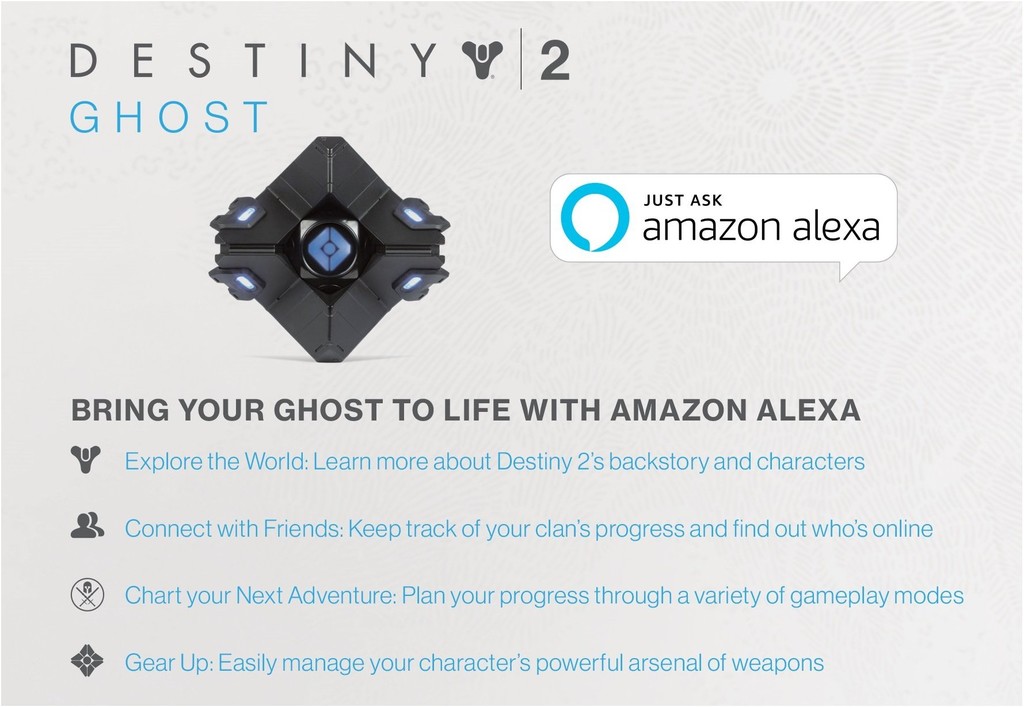 Destiny 2: este Espectro oficial diseñado para Alexa no puede faltar en ...