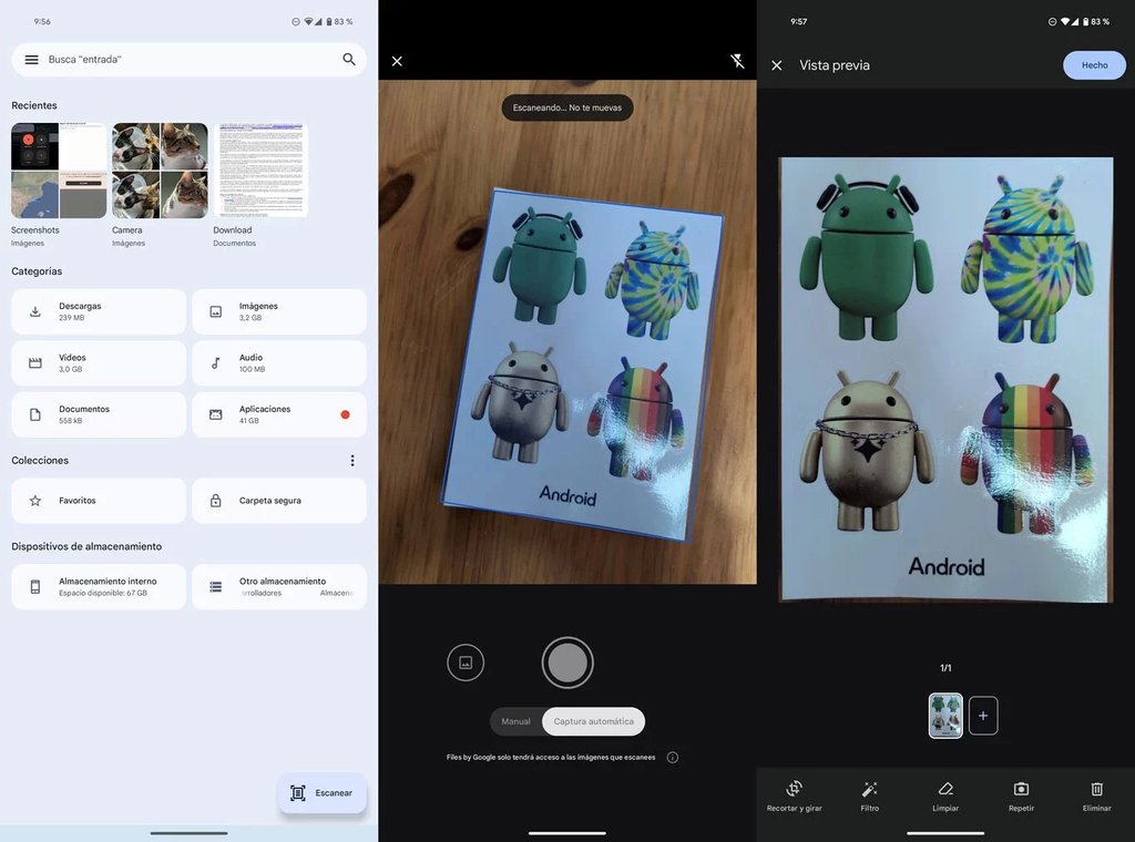 Cómo escanear documentos o fotos con un móvil Android. Las mejores apps