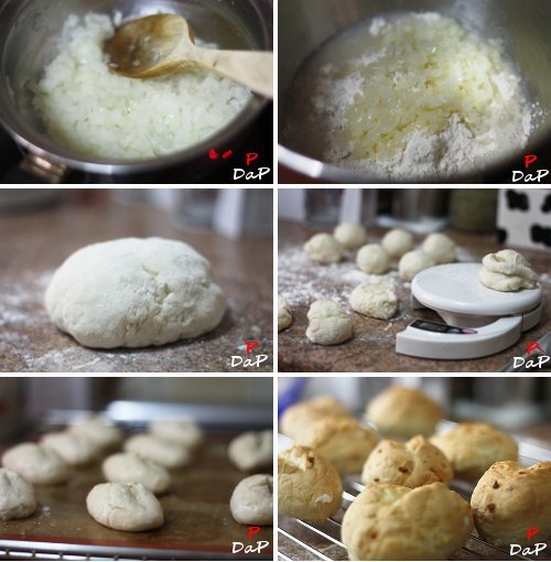 Pan de cebolla. Receta