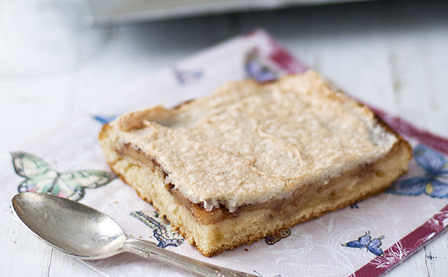 Pastel polaco de manzanas. Receta de cocina fácil, sencilla y deliciosa
