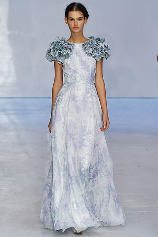 Erdem en la Semana de la Moda de Londres primavera-verano 2009