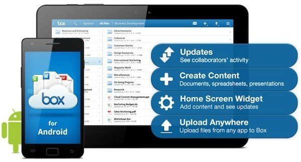Box para Android incorpora nuevas características