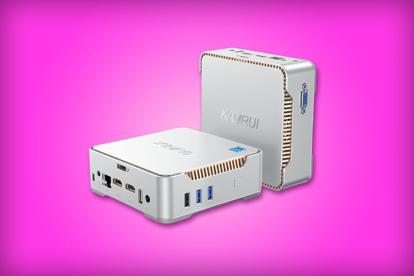 Esta mini PC de Kamrui tiene 16 GB de RAM, 512 GB de almacenamiento y ...