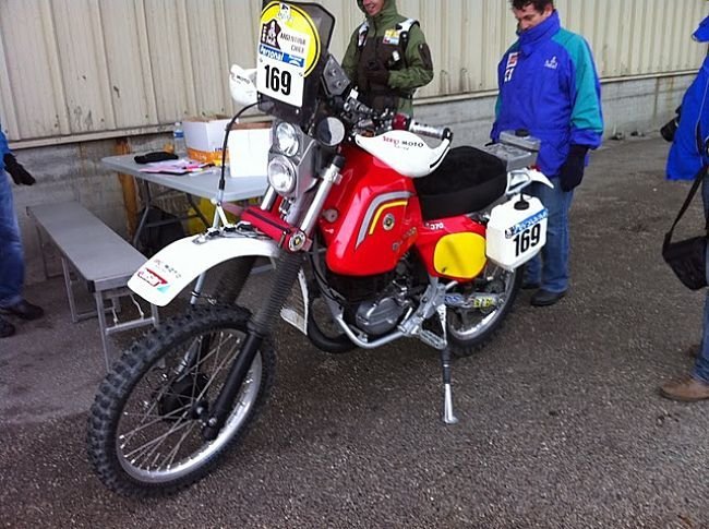 Terminó la aventura de Ignacio Chivite y su Bultaco en el Dakar