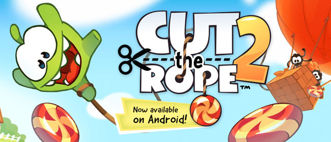Cut the Rope 2 llega finalmente a Android