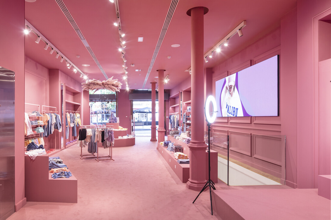 Bienvenidas a un mundo de color rosa (chicle): Mango inaugura en ...