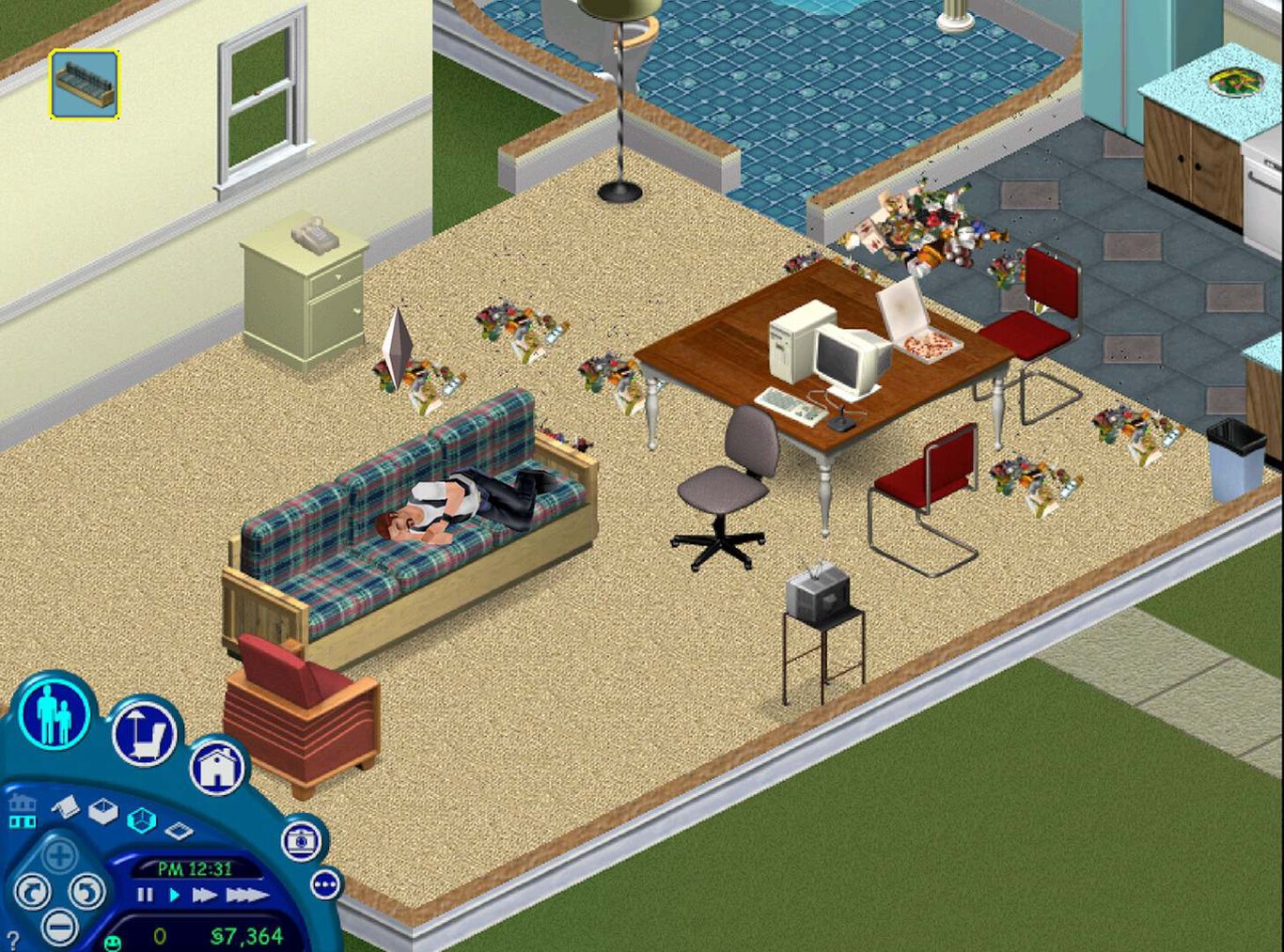 Hay una razón por la que el primer juego de Los Sims era tan difícil ...